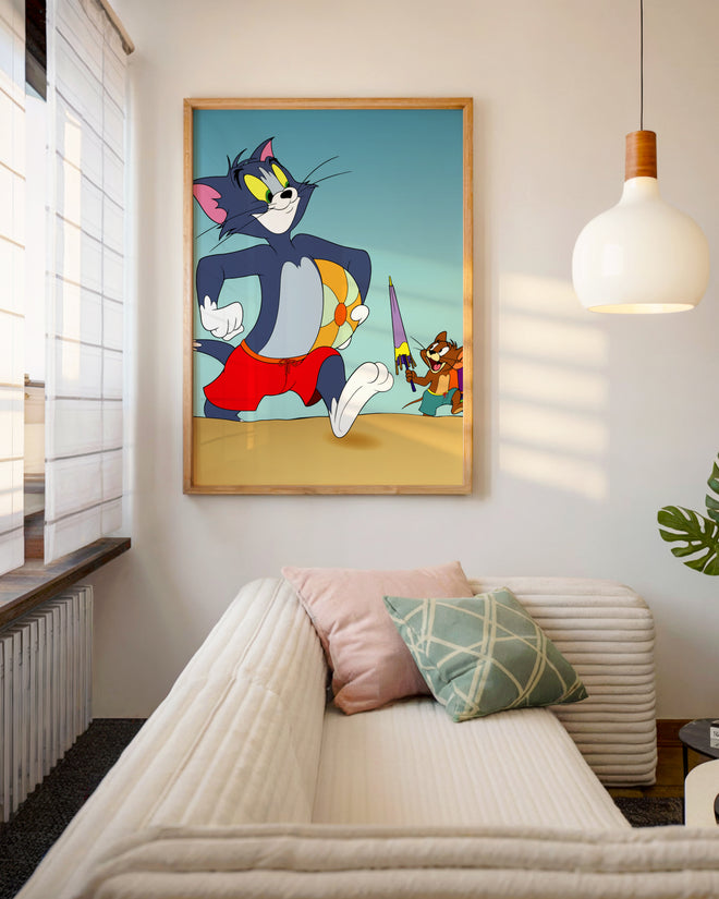 Tom ve Jerry Tasarım Tablo – Entablo