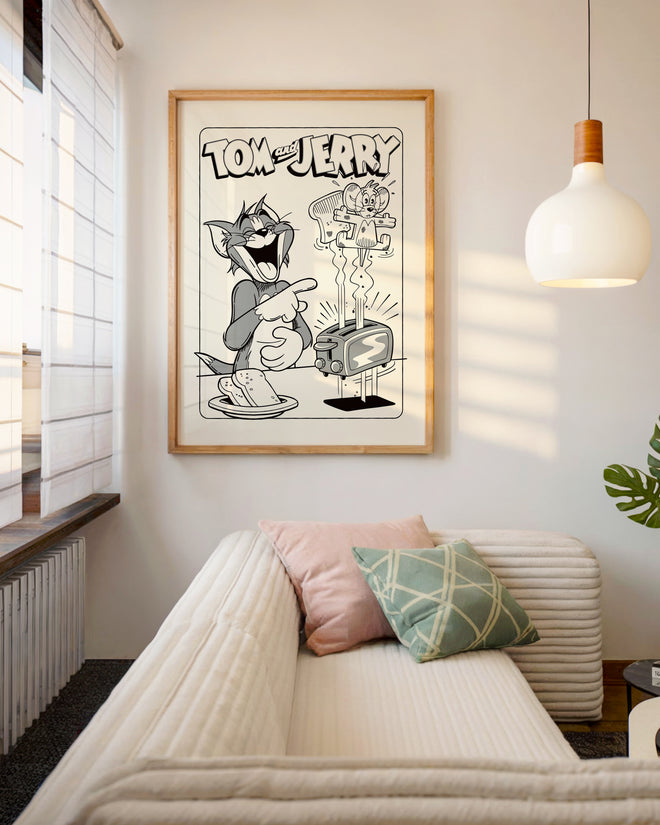 Tom ve Jerry Tasarım Tablo – Entablo